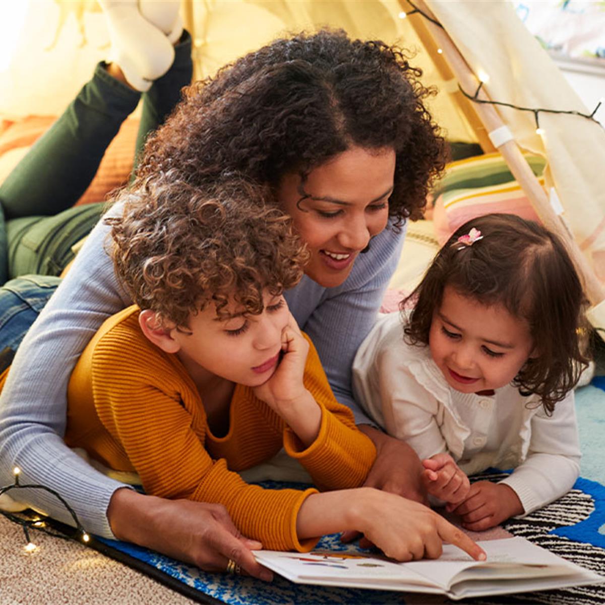 Preschoolers Reading